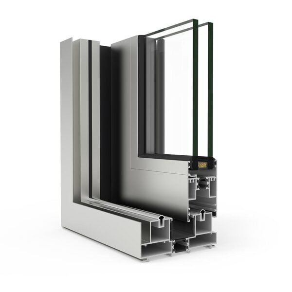 Aluminium Bespoke Sliding Window (4 Slider) - Glass Openings