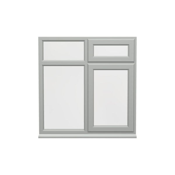 UPVC Casement Window (Style 34) - Glass Openings