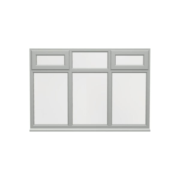 UPVC Casement Window (Style 43) - Glass Openings