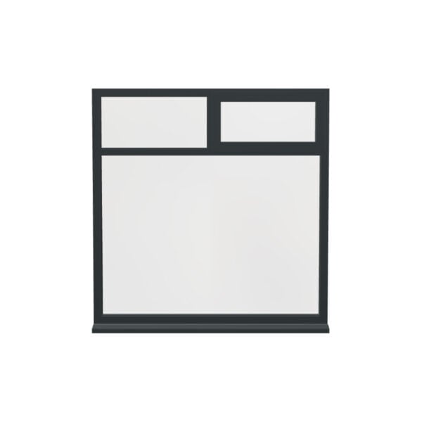 Aluminium Casement Window (Style 28) - Glass Openings