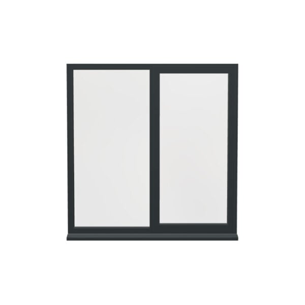 Aluminium Tilt & Turn Window (Style 4) - Glass Openings