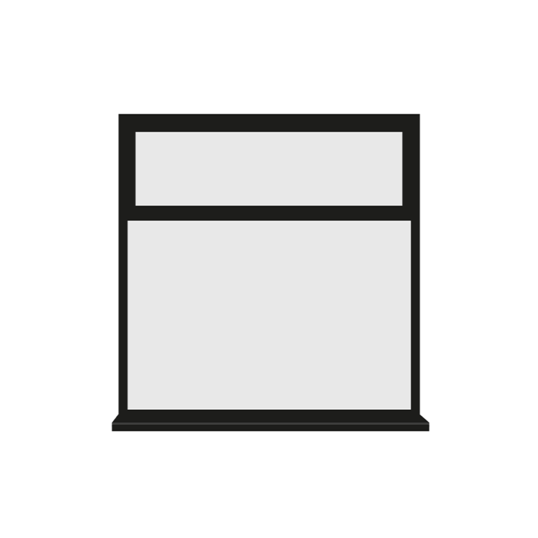 Aluminium Heritage Window (Style 6) - Glass Openings