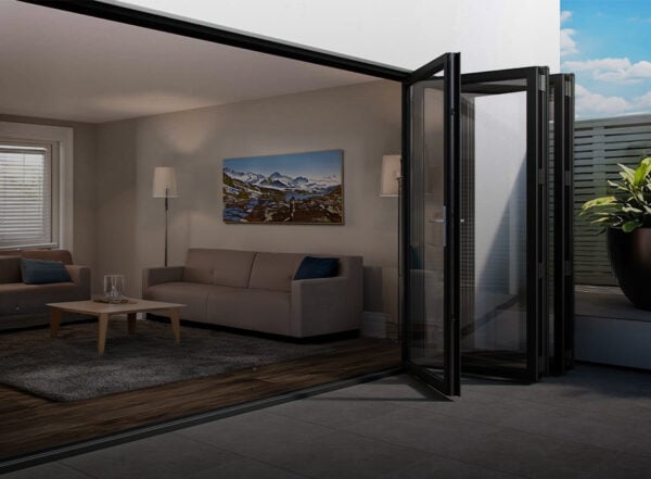 Bifolds with 2 Astragal Bars - Glass Openings