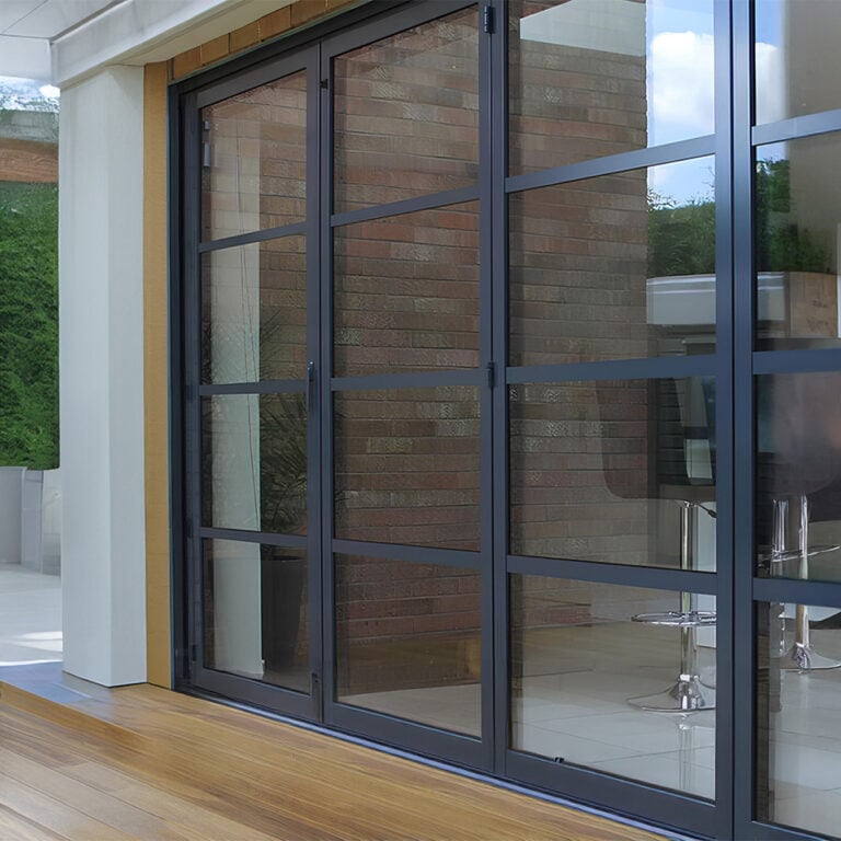 Bespoke 6 Panel Bifold (4 Transom) - Glass Openings